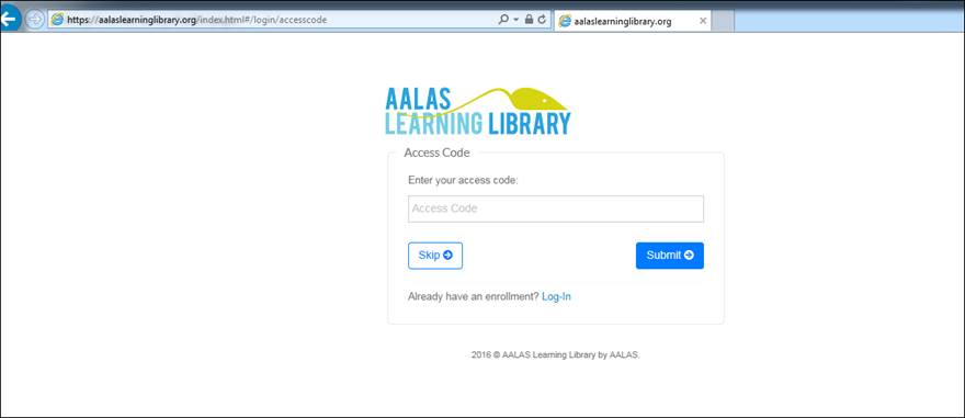 AALAS Learning Library